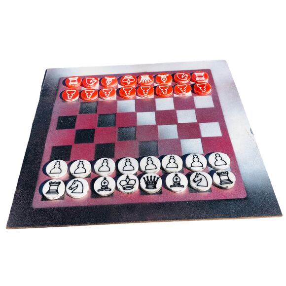 & Other Stories | Games | Chess Set Redblack Color Dual | Poshmark
